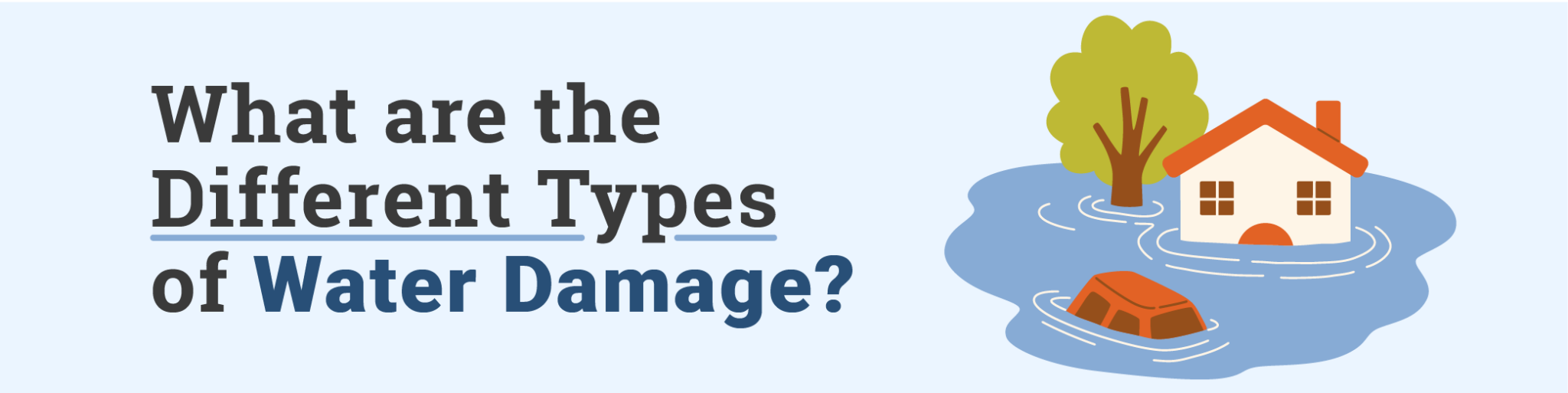 What are the Different Types of Water Damage?